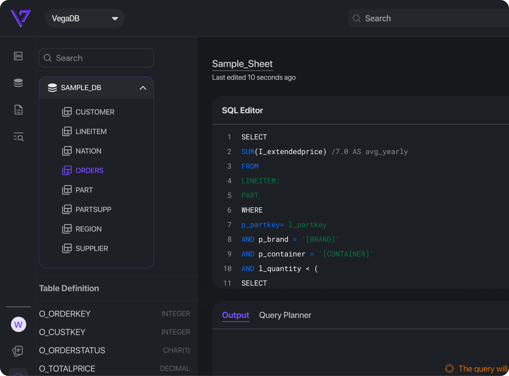 Vegalake - A Cloud Native Data Platform